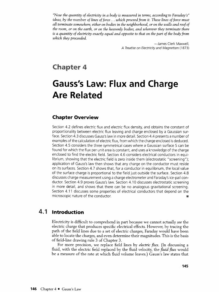 Physics - Gausss Law Flux and Charge 1 | PDF | Flux | Electrical ... Physics - Gausss Law Flux and Charge 1 | PDF | Flux | Electrical ...