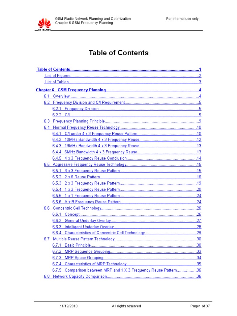 GSM Frequency Planning | Download Free PDF | Cellular Network | Base Station