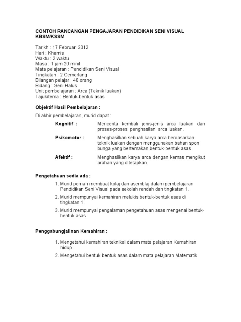 Contoh Arca Luakan dengan Span Bunga | PDF