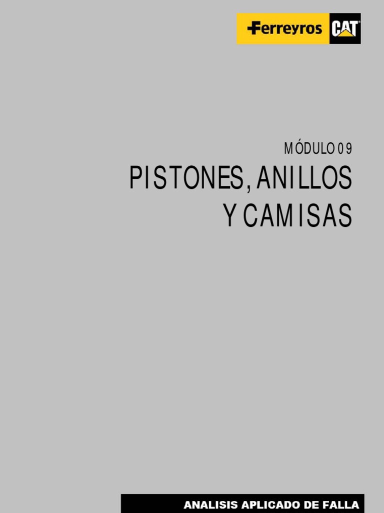 Analisis de Falla - 09 - Pistones, Anillos y Camisas | PDF | Pistón ...