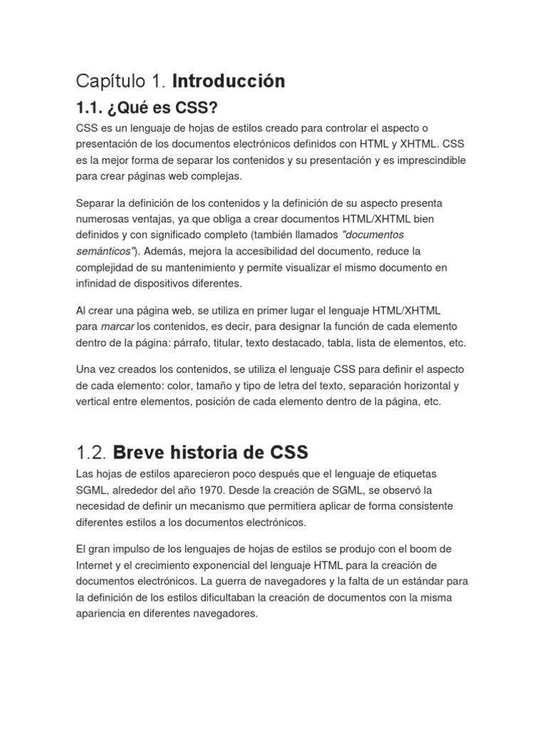 Css | PDF | HTML | Hojas de estilo en cascada