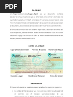 Cheque para Abono en Cuenta | PDF | Cheque | Bancos