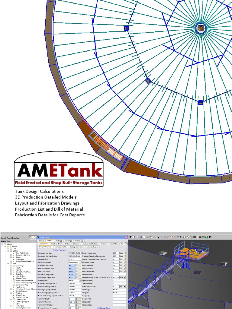 AMETank | PDF | Stairs | Metal Fabrication