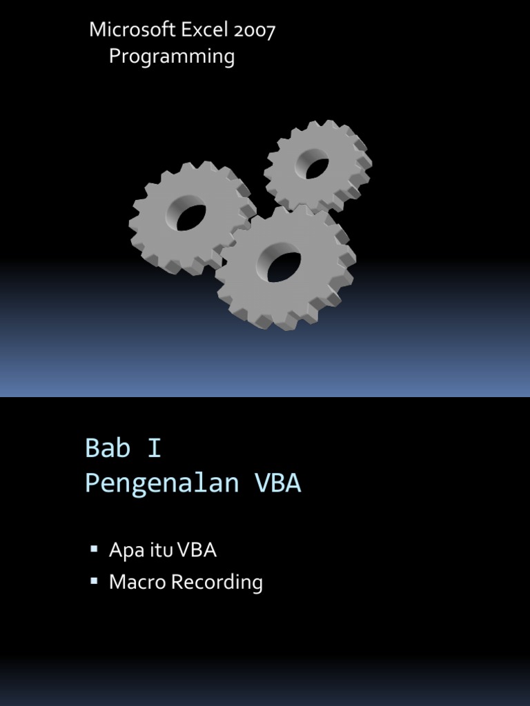 Modul VBA | PDF