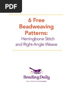 Beading Daily 5 Beadweaving Patterns PDF | PDF | Beadwork | Bead