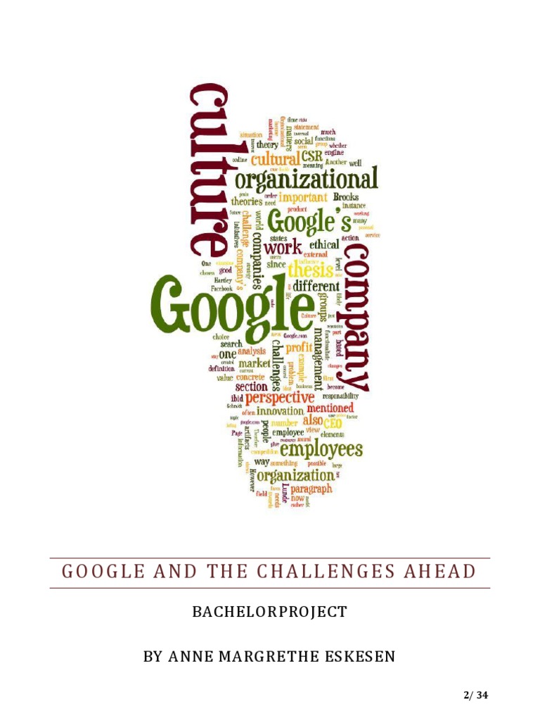 Google and the Challenges Ahead - PURE | Corporate Social ...