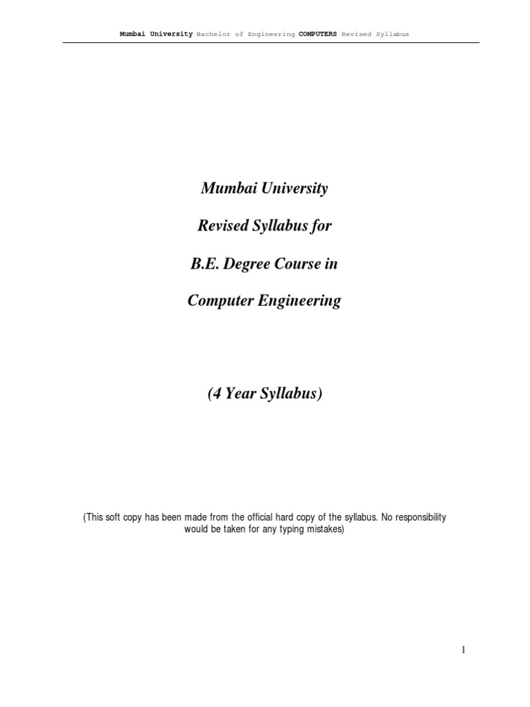 188 - Syllabus BE Computer Engineering | PDF | Discrete Fourier ...
