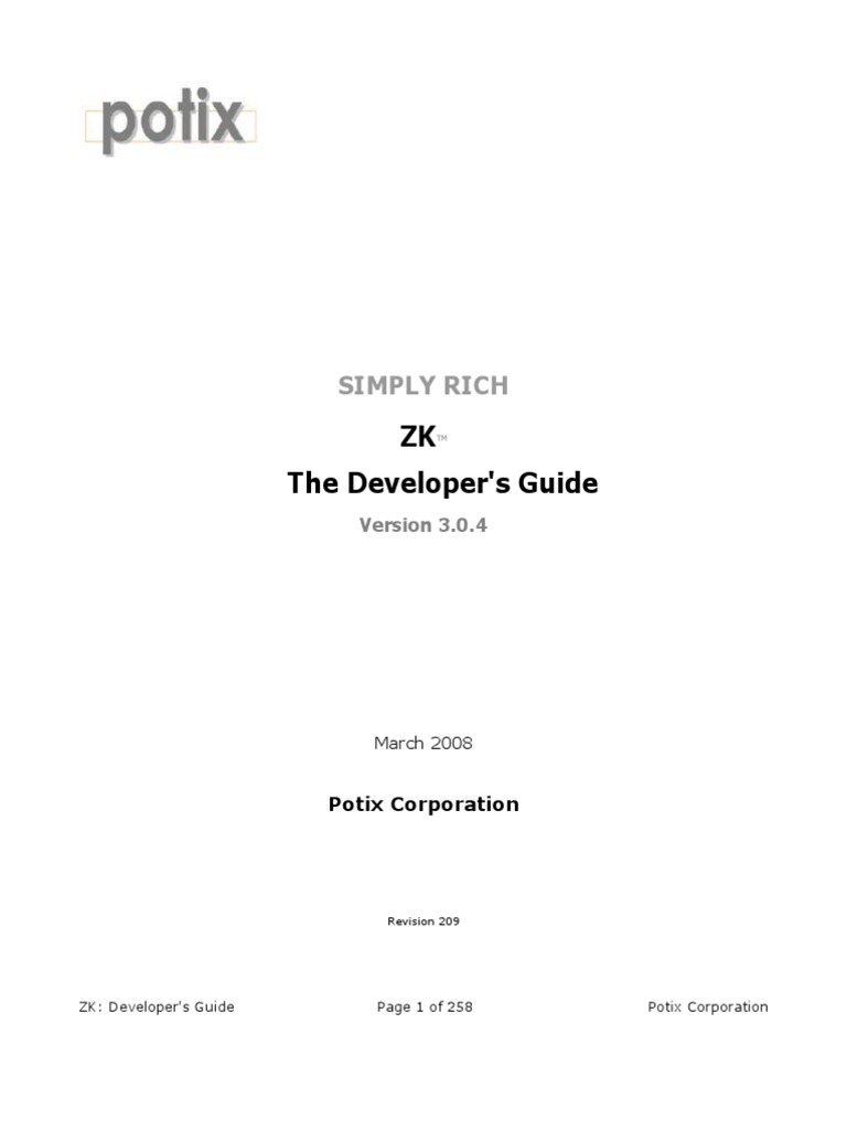 ZK Devguide | PDF | Html Element | Java (Programming Language)