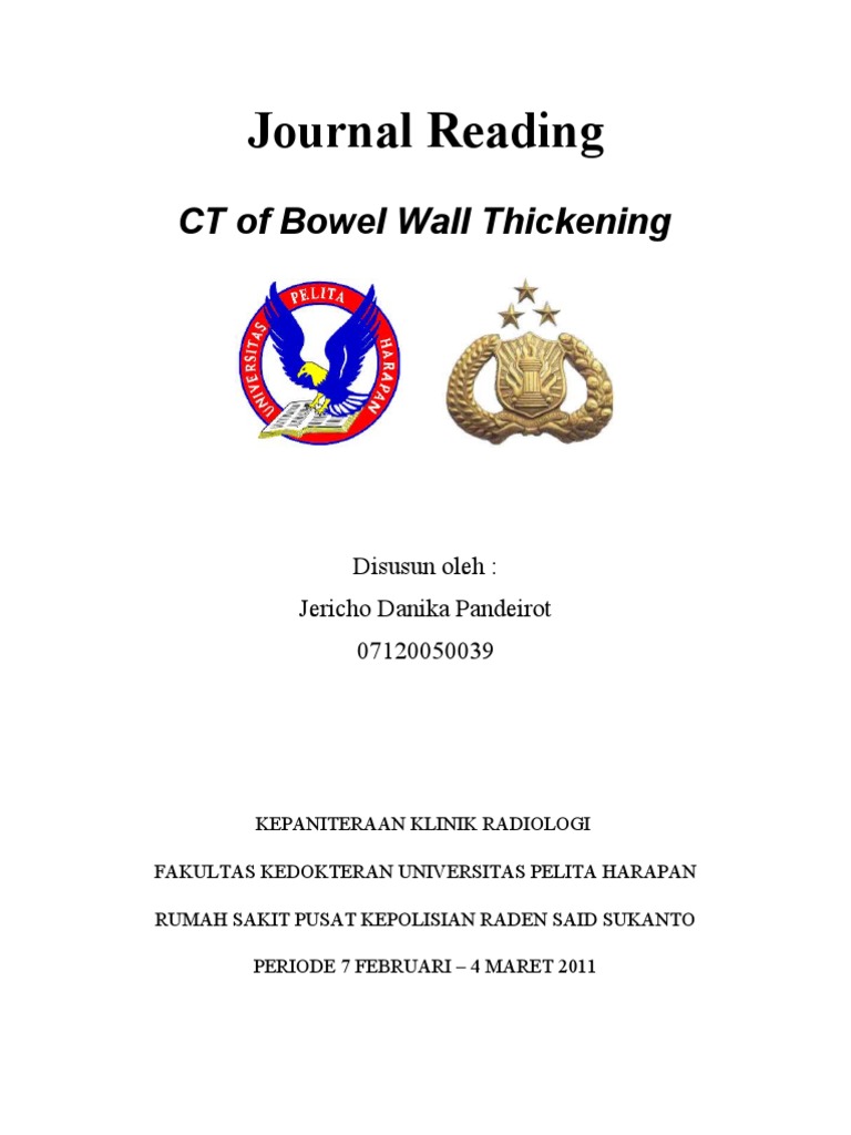 CT Penebalan Dinding Usus | PDF