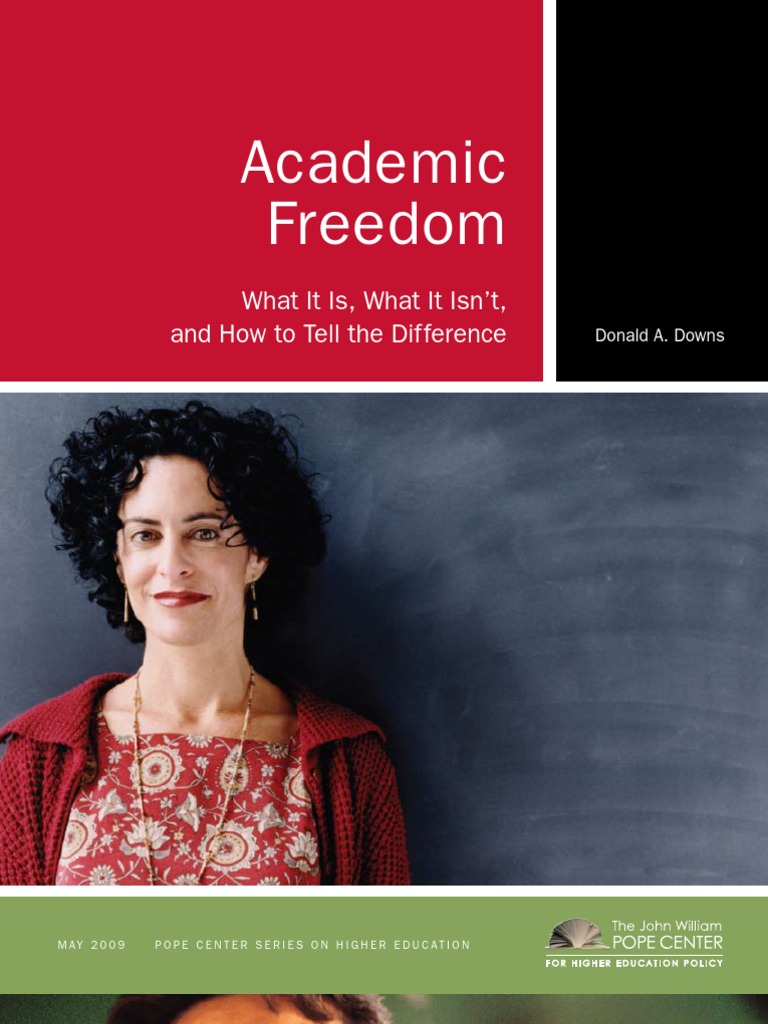 Academic Freedom | PDF | Academic Freedom | First Amendment To The ...