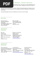 WorkCover Physiotherapy Management Plan | PDF | Physical Therapy ...