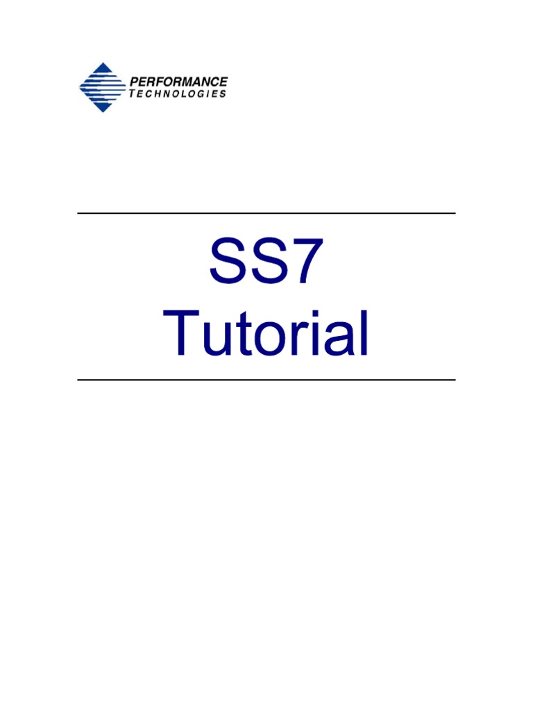 Ss7 Tutorial | PDF | Osi Model | Asynchronous Transfer Mode