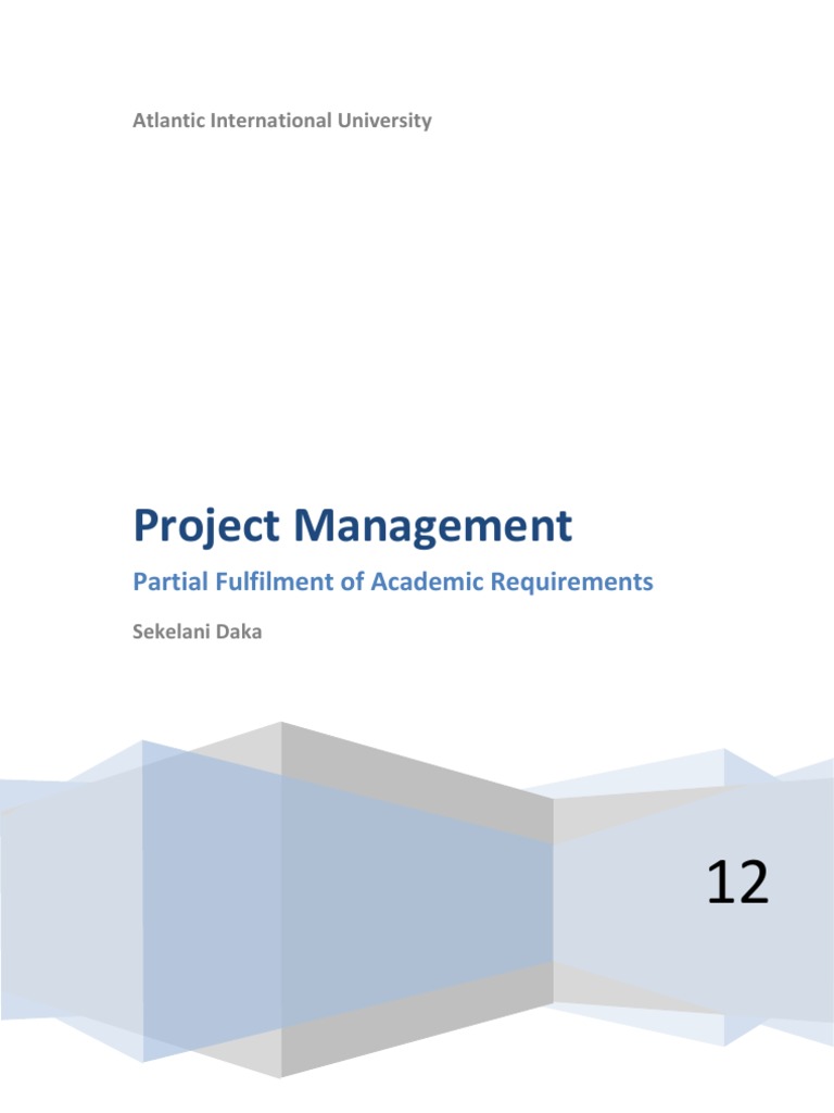 Project Management.... | Download Free PDF | Project Management ...