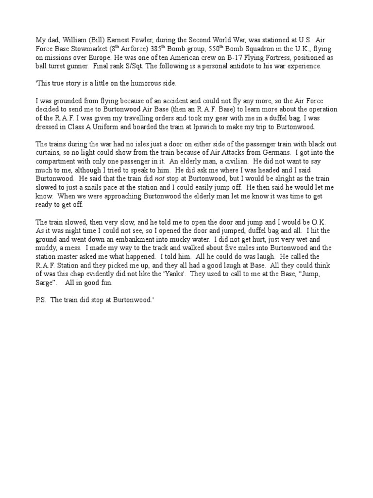 Bill Fowler | PDF