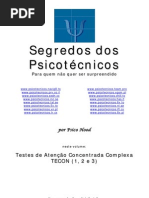 Testes Psicométricos G36 e G38 | PDF | Psicologia | Inteligência