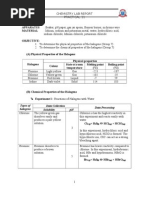 Biology Lab Report Matriculation | PDF | Experiment