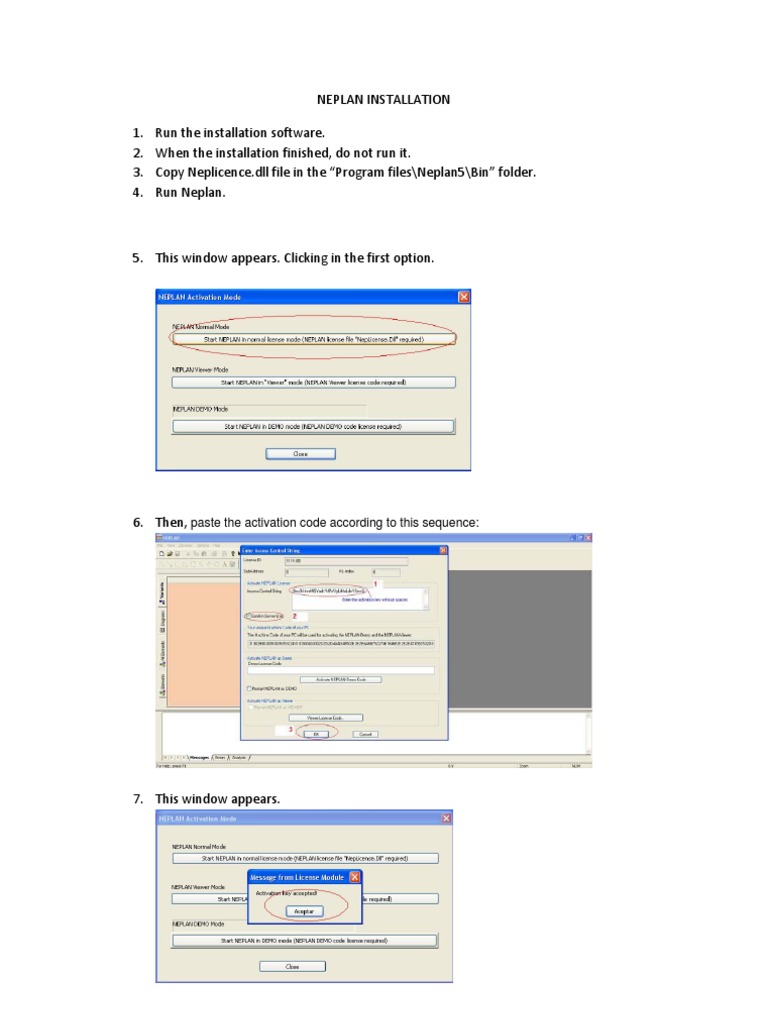 Neplan Installation | PDF