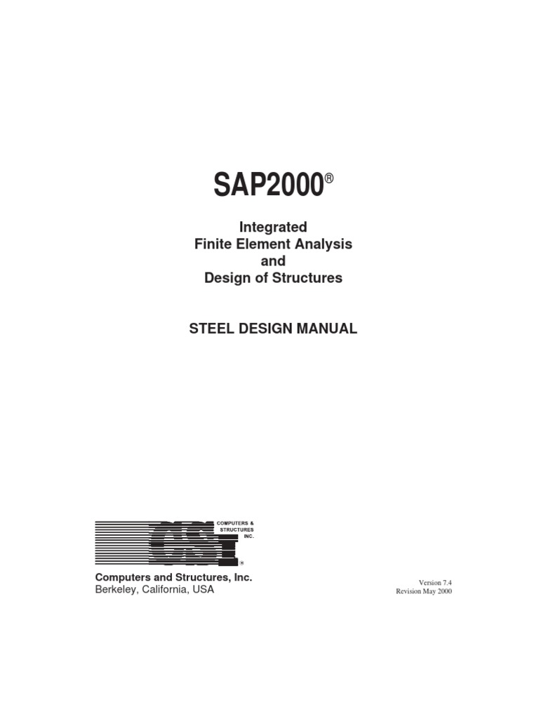 SAP2000 Steel Design | PDF | Buckling | Bending
