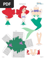 Brave Merida 3d Papercraft Printable 0412 (1) | Leisure