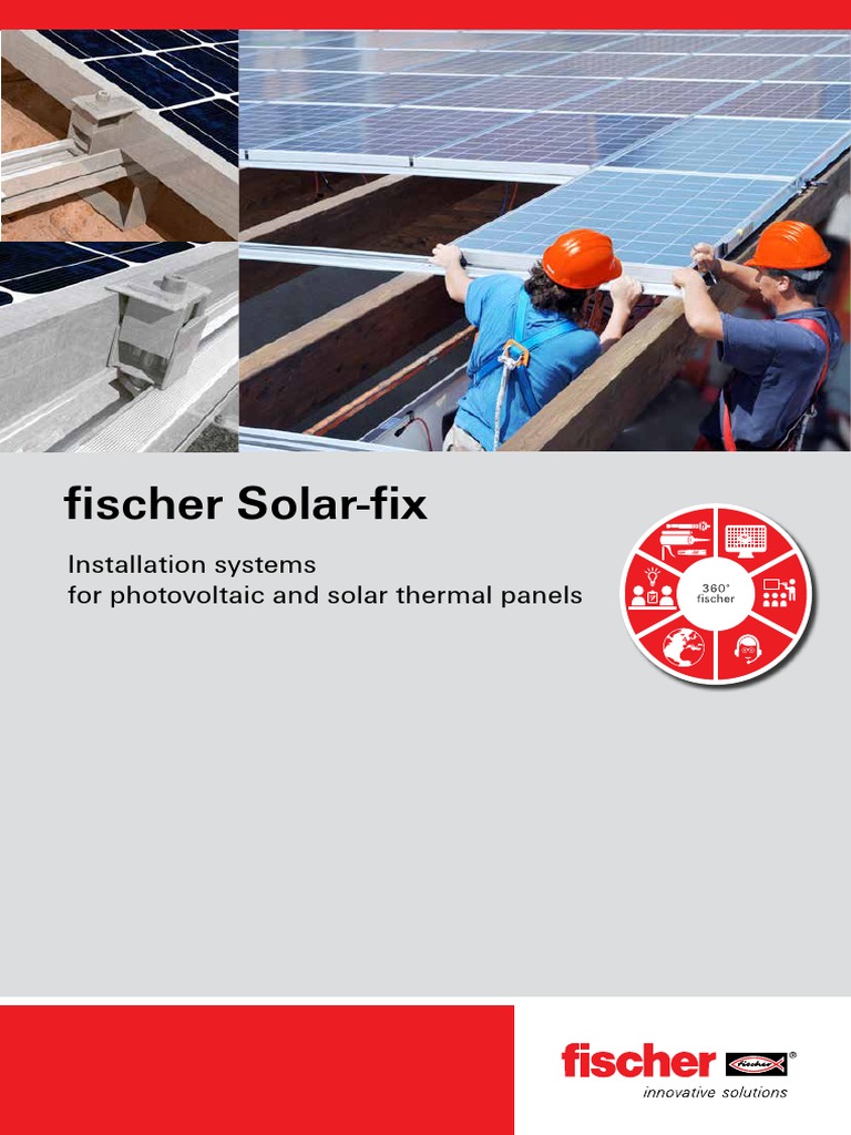 Fischer Solar-Fix | PDF | Roof | Screw