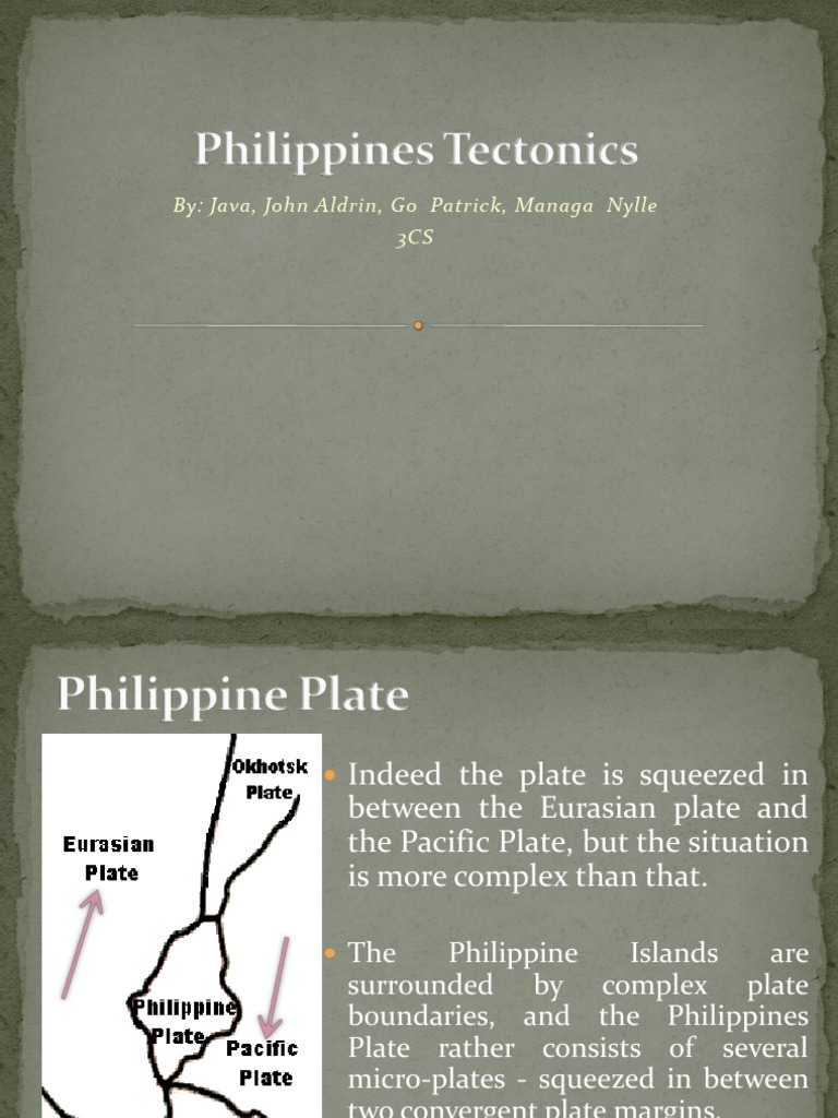 Philippine Tectonics and Volcanoes Overview | PDF | Luzon | Plate Tectonics