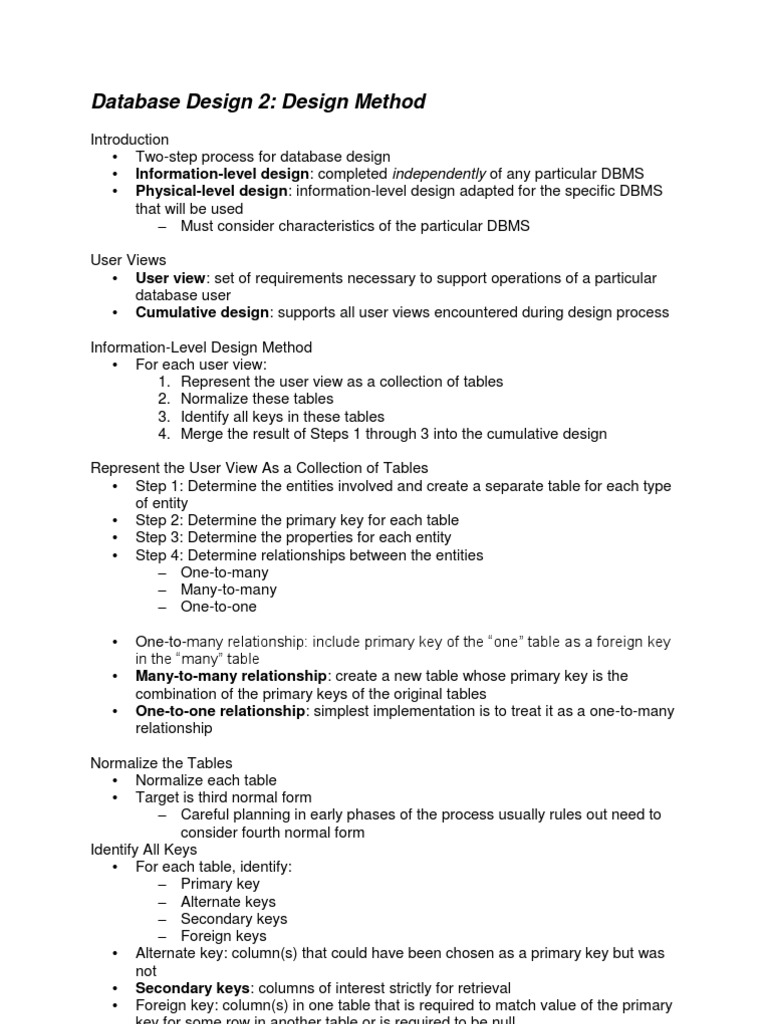 Database Design 2 | PDF | Databases | Scientific Modeling