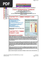 USIT Client Log Features Interpretation | PDF | Casing (Borehole ...