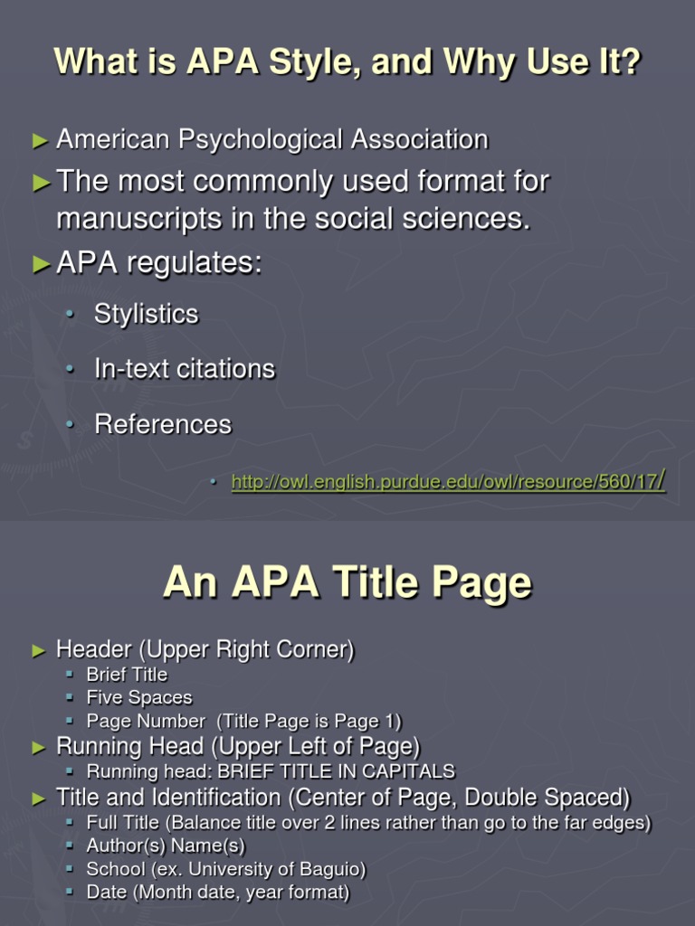 What Is APA Style, and Why Use It?: The Most Commonly Used Format For ...