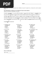 Grade 7 Parts of Speech Worksheets | Part Of Speech | Preposition And ...