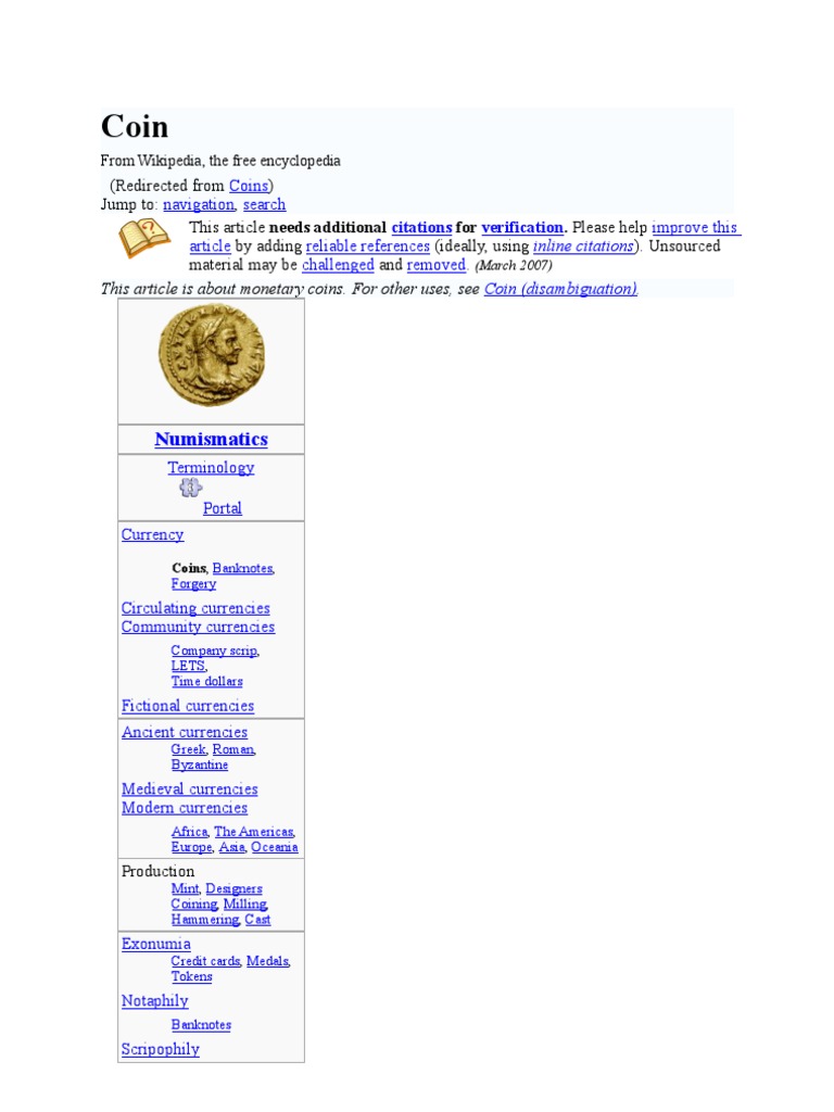 Coin | PDF | Coins | United States Dollar