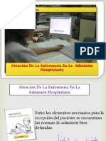 Admision y Alta Del Paciente | PDF | Hospital | Enfermedades y trastornos