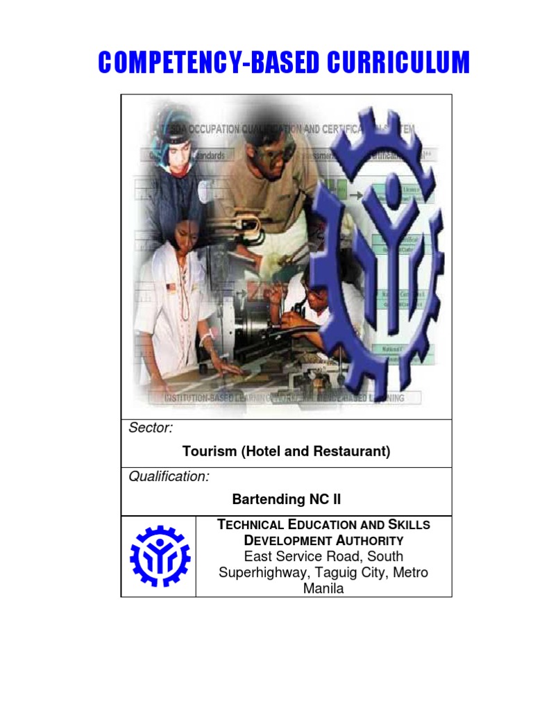 Bartending NC II CBC | PDF | Housekeeping | Occupational Safety And Health