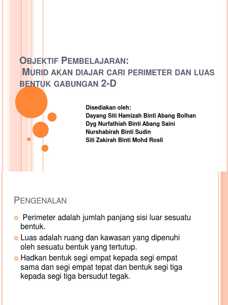 objektif pembelajaran abcd - Jacob Rutherford