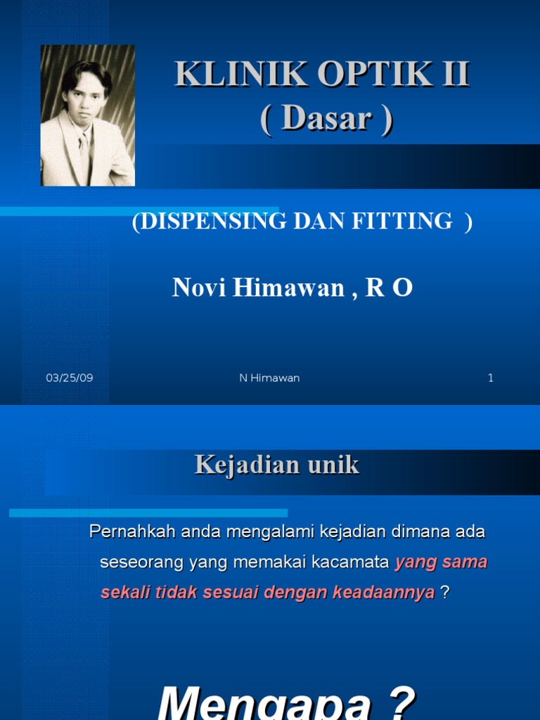 K04 Pemilihan Bingkai Kacamata | PDF