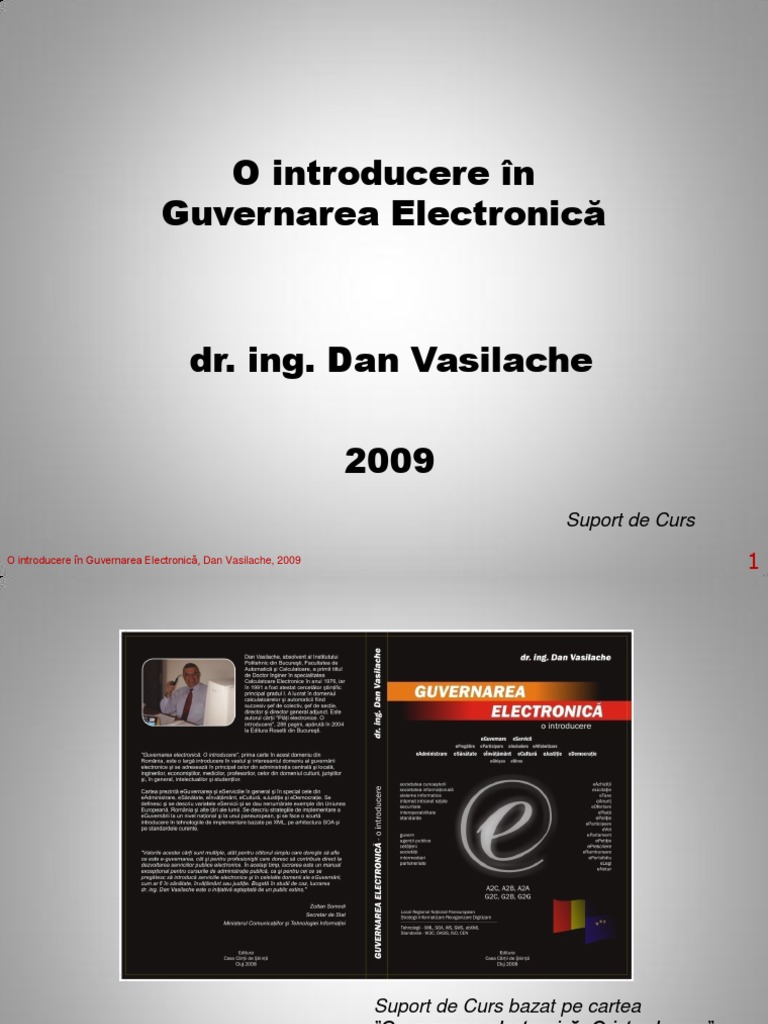 Curs Eguvernare | PDF