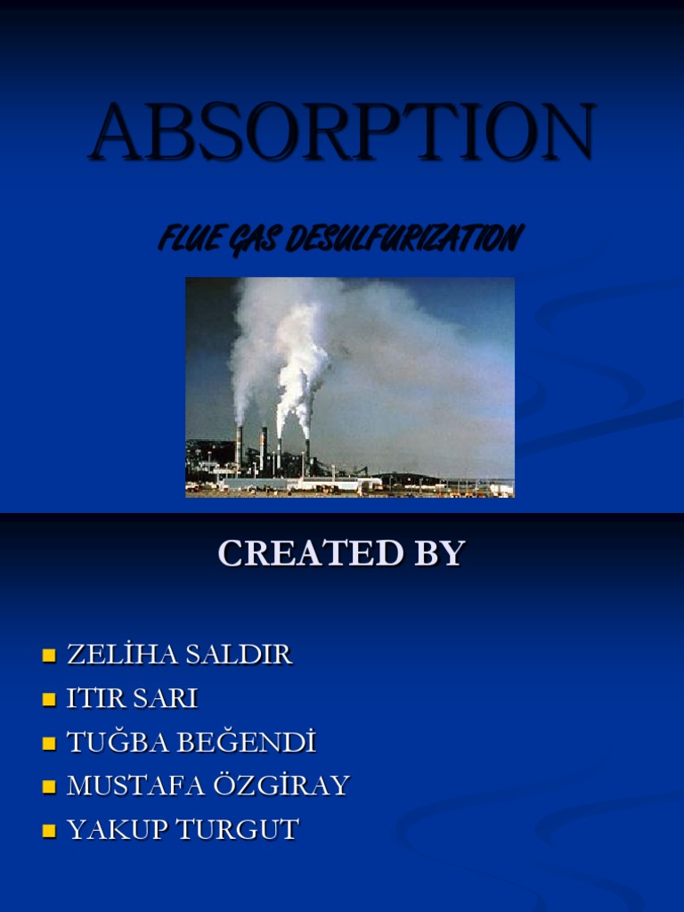 Gas Absorption Techniques | PDF | Chemical Engineering | Chemistry