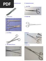 Operating Room Instruments | PDF