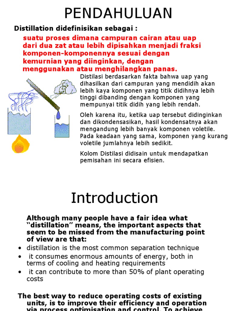 Distillation.ppt | Distillation | Unit Operations