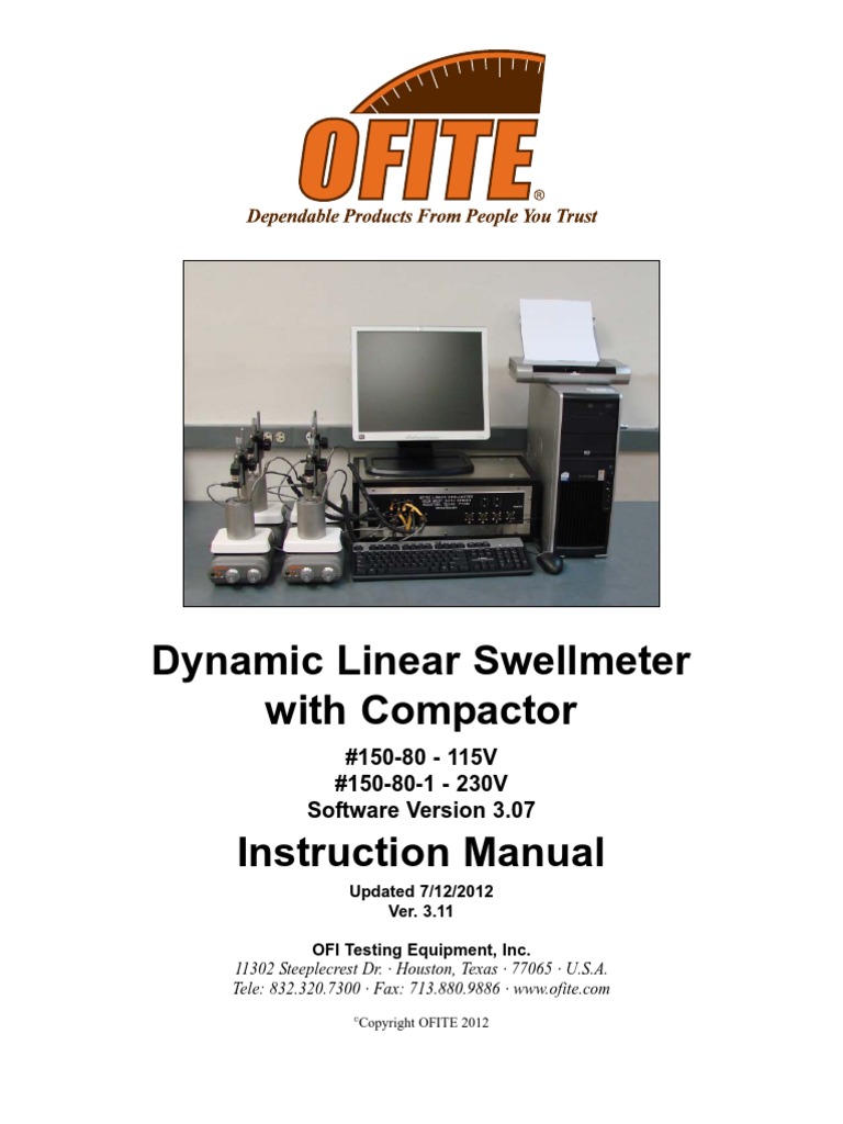 Dynamic Linear Swellmeter 150-80 | Download Free PDF | Chart ...