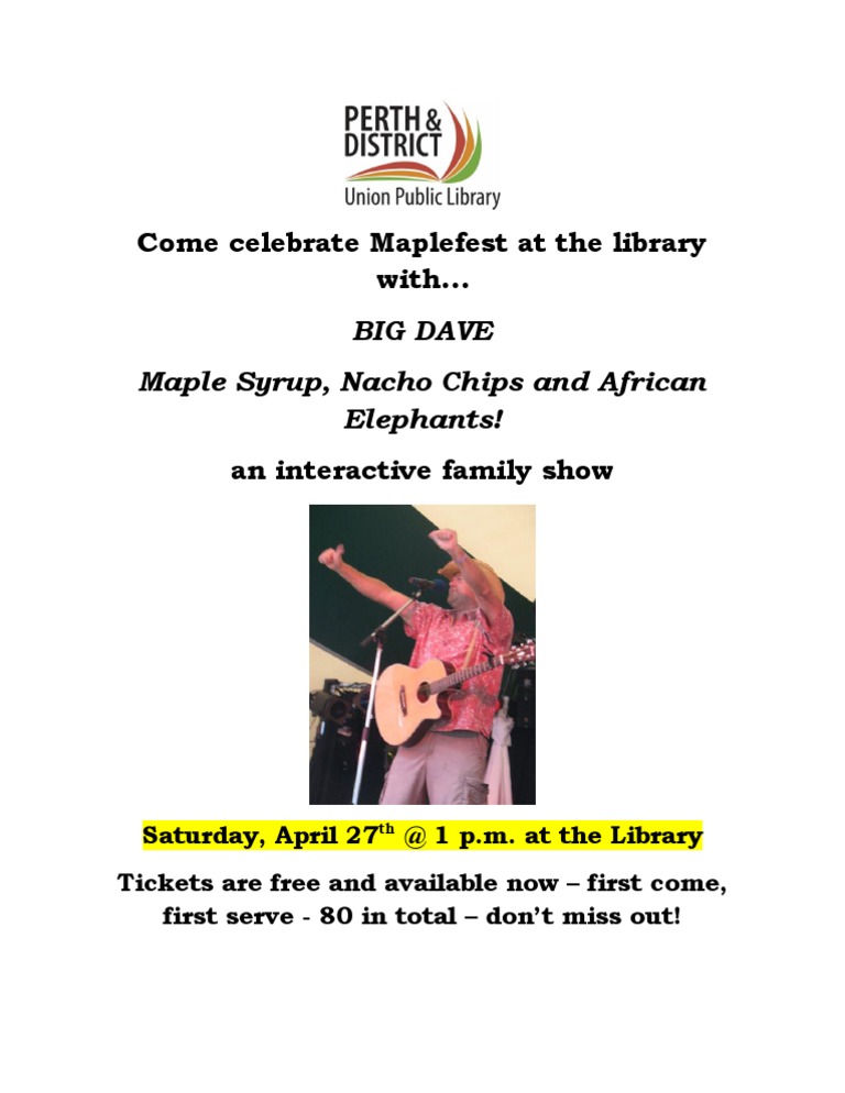 Celebrate Maplefest | PDF | Art | General Fiction