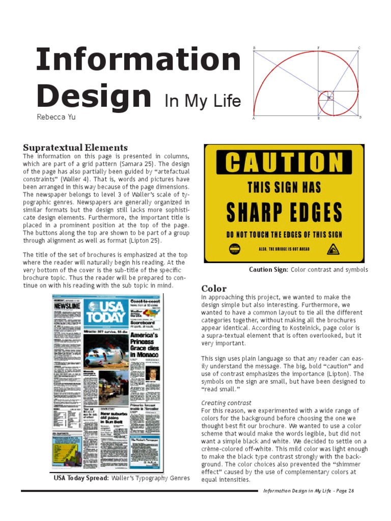 Understanding Information Design Elements | PDF | Typography | Notation