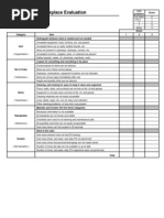 5S Warehouse Checklist | PDF | Warehouse