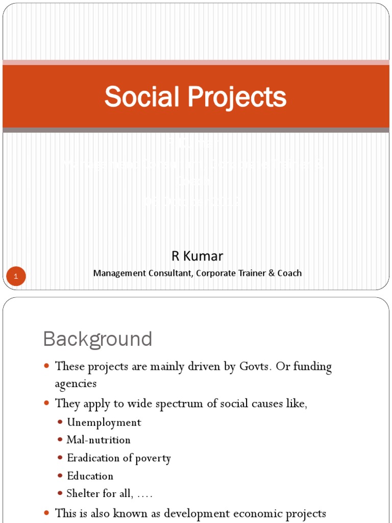 Understanding Social Project Management | PDF | Economic Inequality ...
