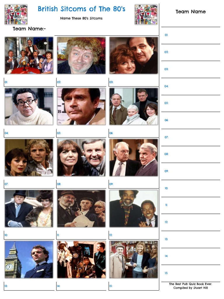 80s Sitcoms | PDF | Leisure