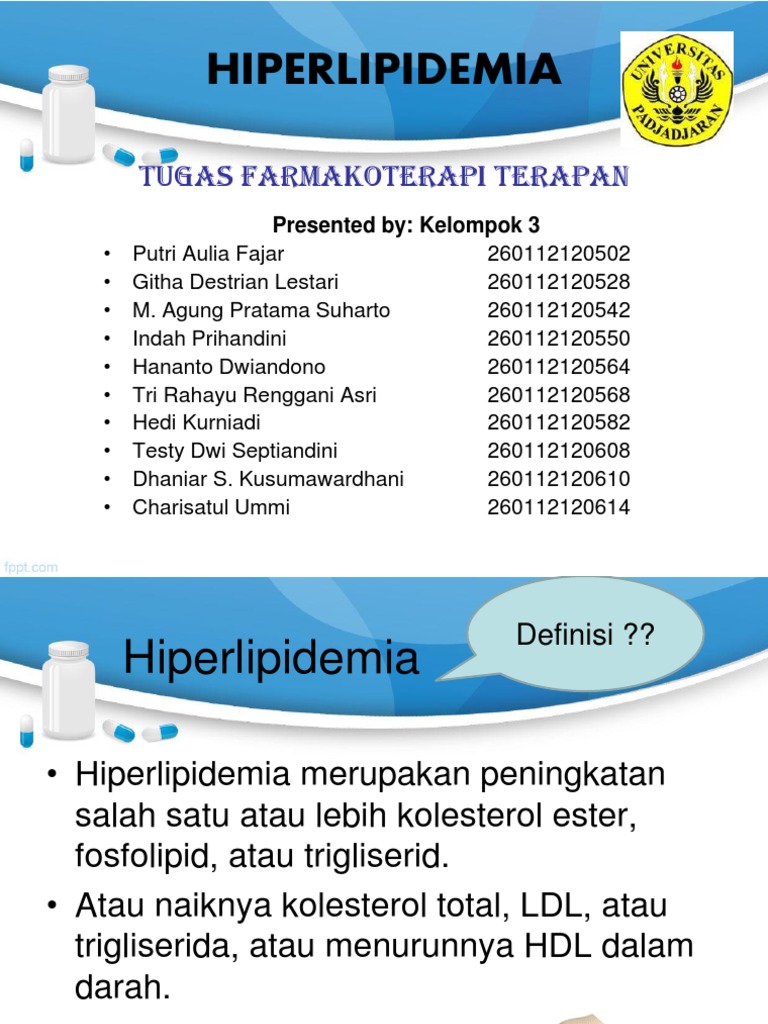 HIPERLIPIDEMIA | PDF