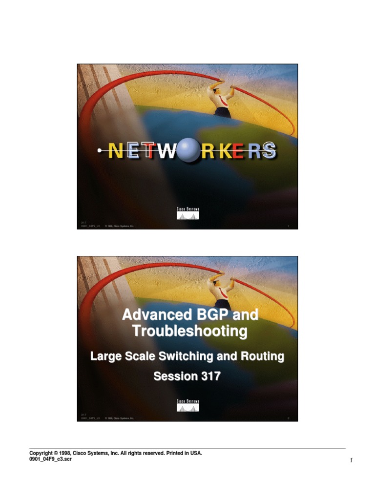 Advanced BGP and Troubleshooting | PDF | Routing | Router (Computing) Advanced BGP and Troubleshooting | PDF | Routing | Router (Computing)