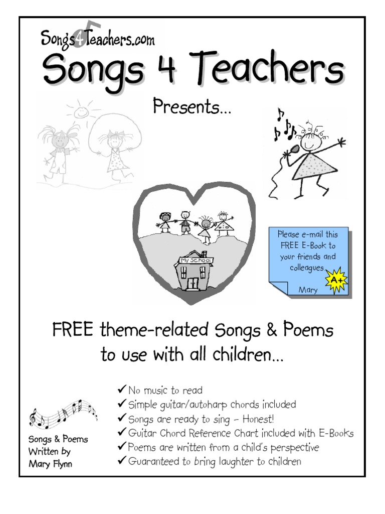 Free Songs and Poems Ebook For Classroom Teachers | PDF | Business