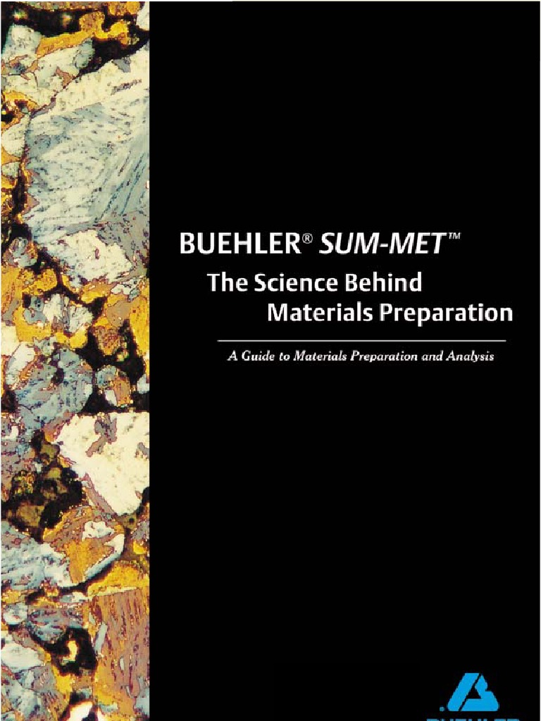 Buehler-Sum-Met Sample Preparation Technique | PDF | Epoxy | Abrasive