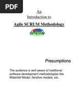 Agile Scrum Cheat Sheet