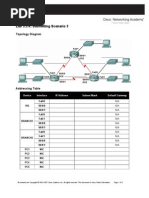 11.10.2 Lab - Design and Implement A VLSM Addressing Scheme | PDF | Computer Network | Ip Address